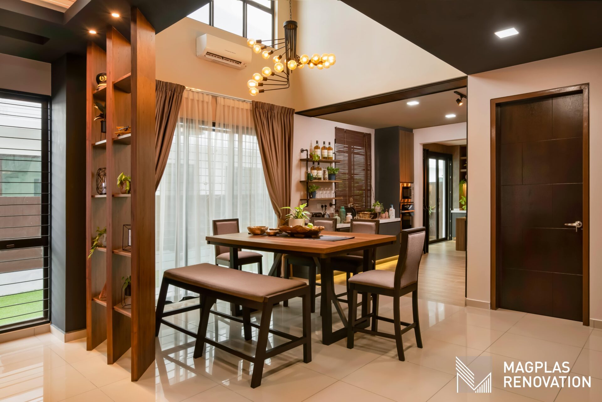 Terrace House in Selangor Sports a Stunning Rustic Style Complete with ...