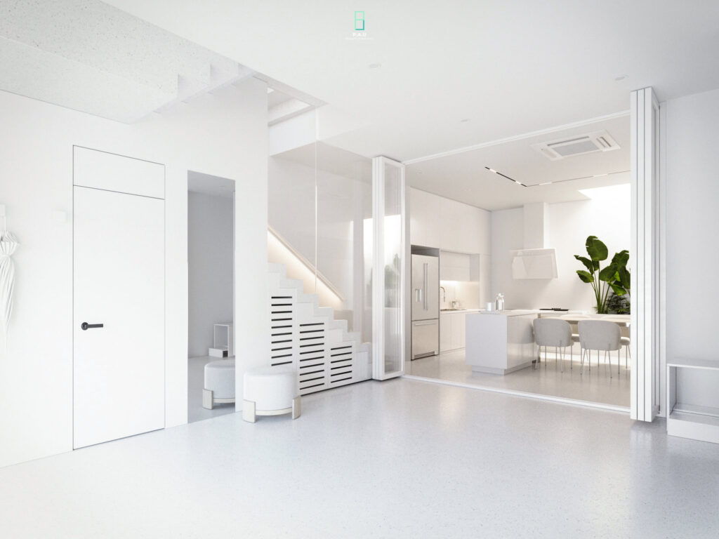 This Beautiful House With All-White Interiors is a Visually ...